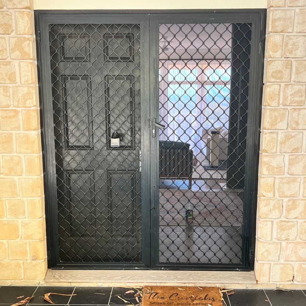 Witness the Transformation! Before & After with Crimsafe Double Hinged ...