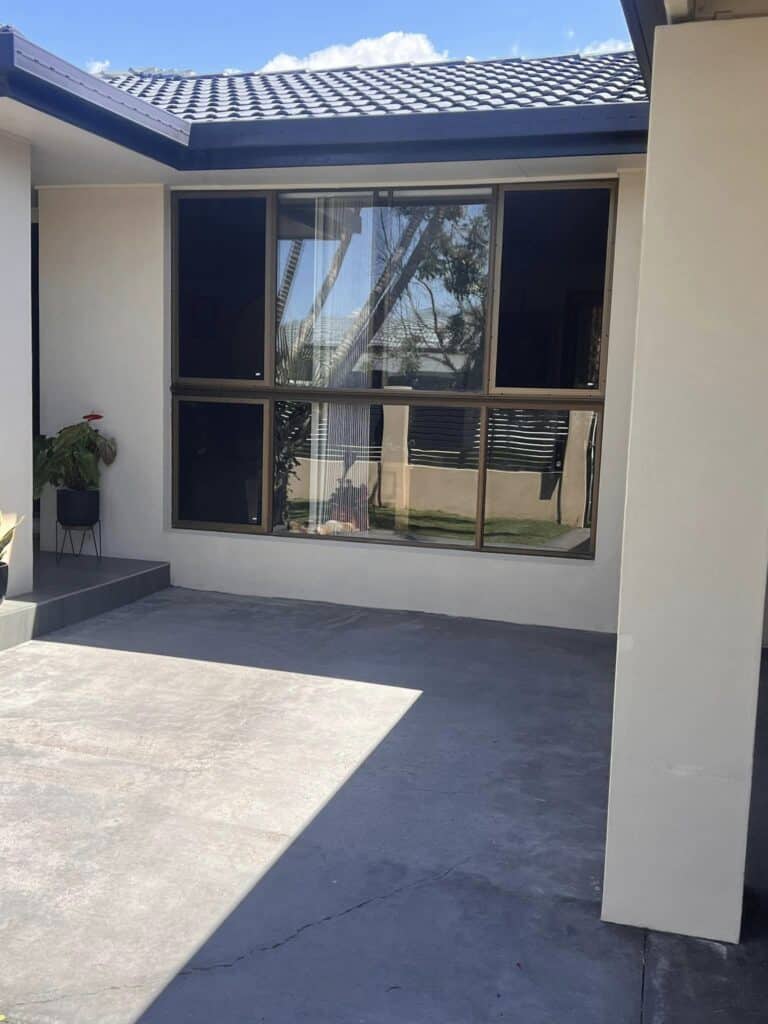 A sleek, modern Crimsafe screens with a stunning view - XL Security ...